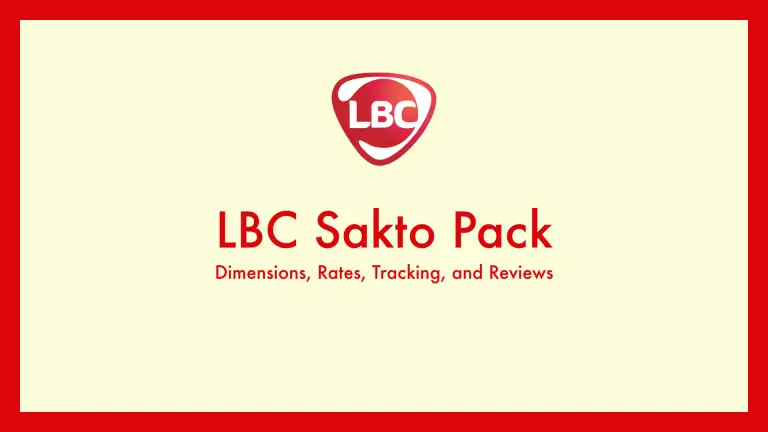 LBC Sakto Pack - Dimensions, Rates, Tracking, and Reviews - LBC TRACKING LBC Sakto Pack - Dimensions, Rates, Tracking, and Reviews - LBC TRACKING