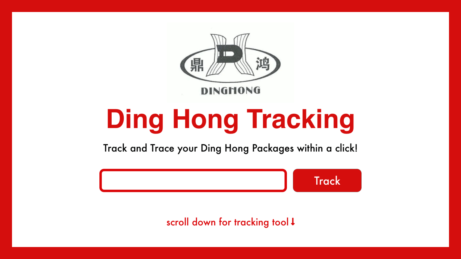 Ding Hong Tracking - Track and Trace your Ding Hong Package - LBC TRACKING