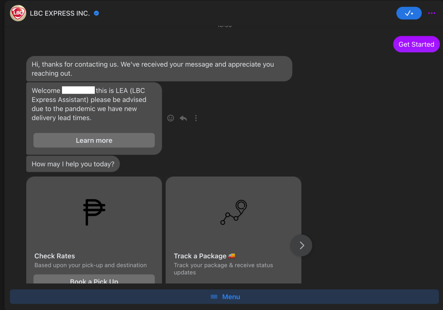 LBC Express Global Hotline Contact - LBC TRACKING