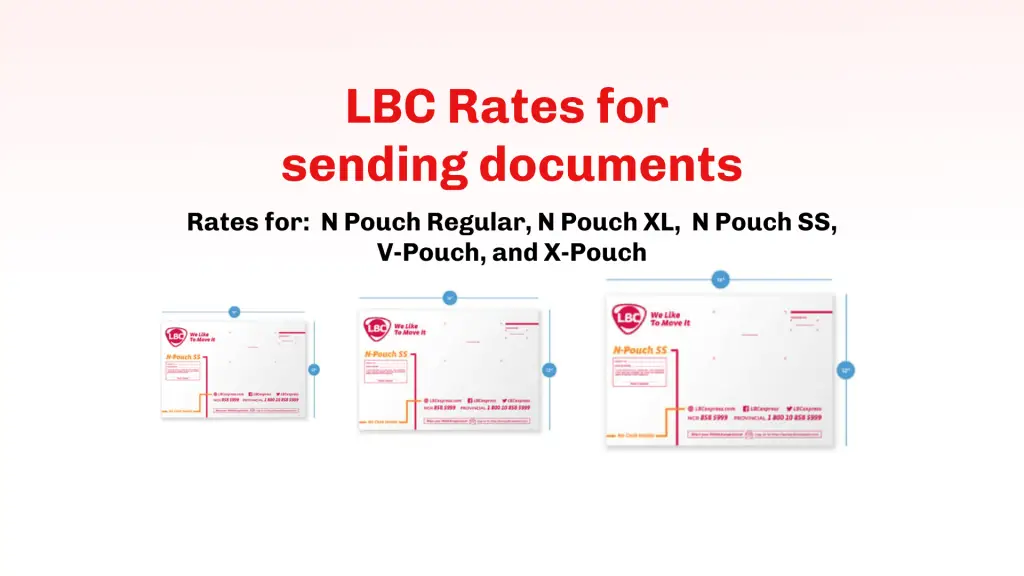 LBC Rates for Sending Documents December 2025 - LBC TRACKING