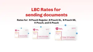 LBC Rates for Sending Documents September 2025 - LBC TRACKING