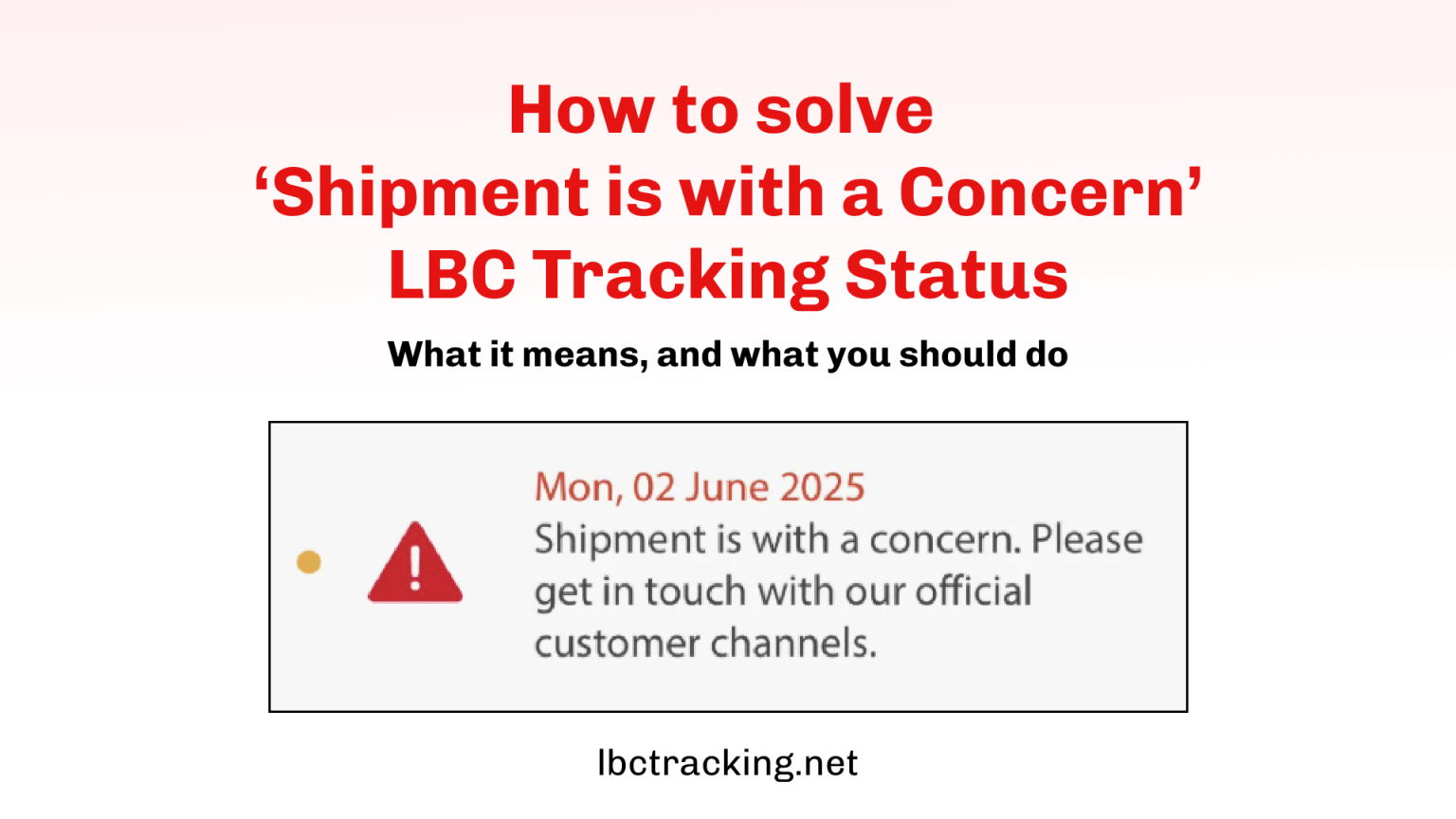 How Many Delivery Attempts does LBC Express Make? - LBC TRACKING